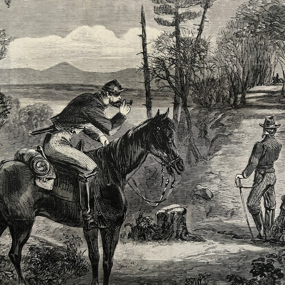 None | Accents | The Army Of The Cumberland Courier Line Original 863 ...